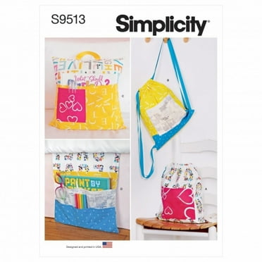 Simplicity Plush Bear Packet, 9307 Sewing Pattern, One Size, White ...
