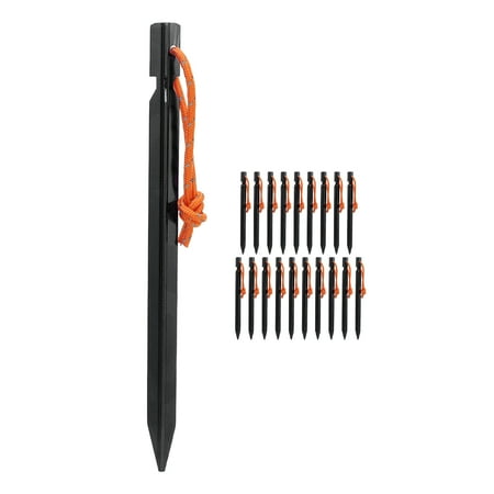 Stake Tent Stakes V Shape Heavy Duty Tent Peg With Ropes For Outdoor ...