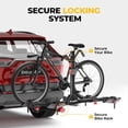2'' Bike Rack Hitch Fit 2 Bikes with Hitch Wall Mount 2'' Receiver ...