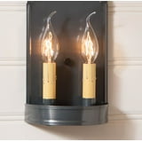 Irvins Country Tinware Arch Style Wall Sconce in Country Tin 11 inches ...