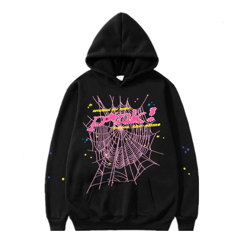 Click here for Xianqi Y2k Aesthetic Cobweb Spider Graphic Hoodie... prices