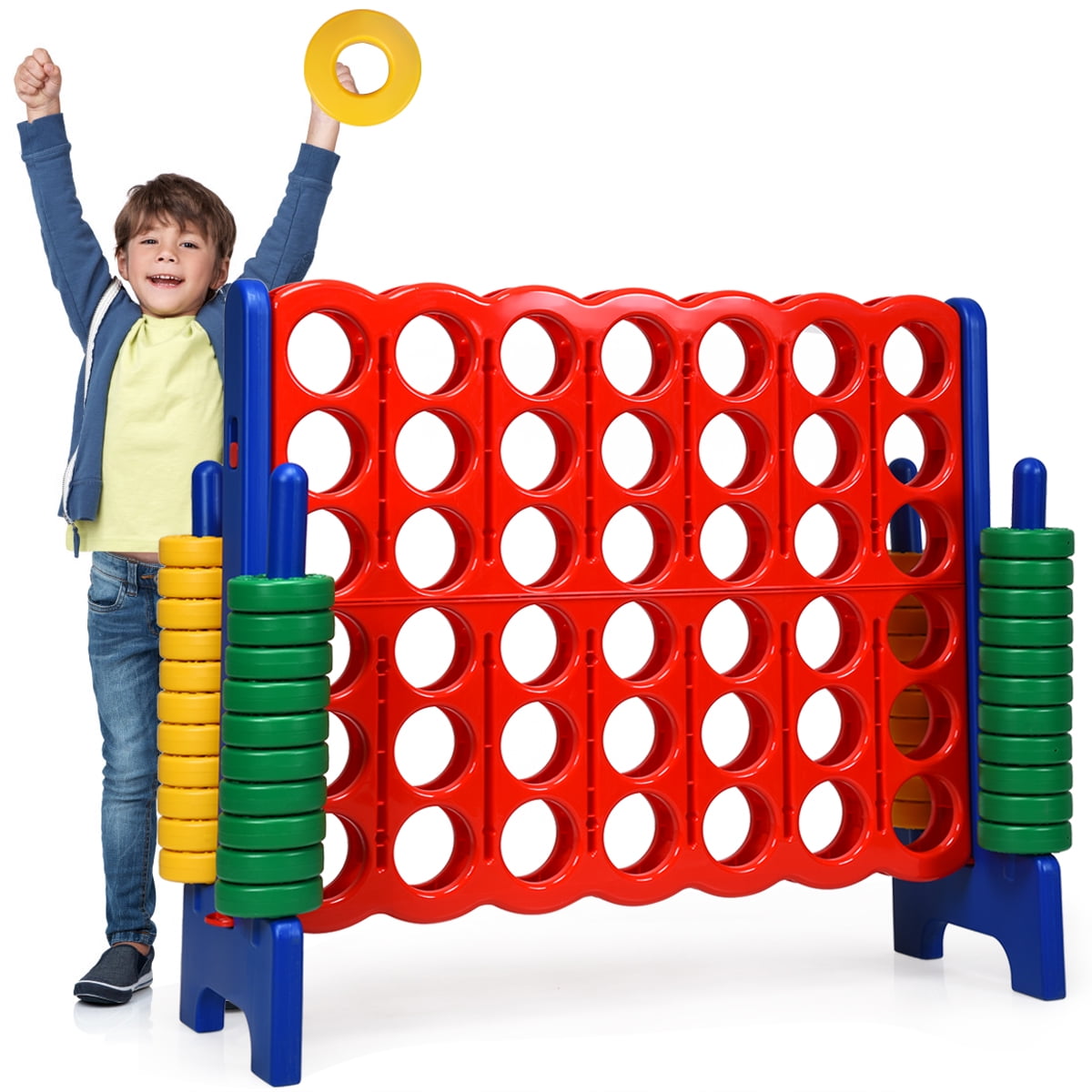 Infans Jumbo 4 to Score 4 In A Row Giant Game Set Kids Adults Family infans-jumbo-4-to-score-4-in-a-row-giant-game-set-kids-adults-family