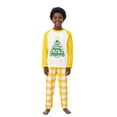 AIGUR Family Matching Christmas Pajama Set Letter Print Tops and Plaid ...