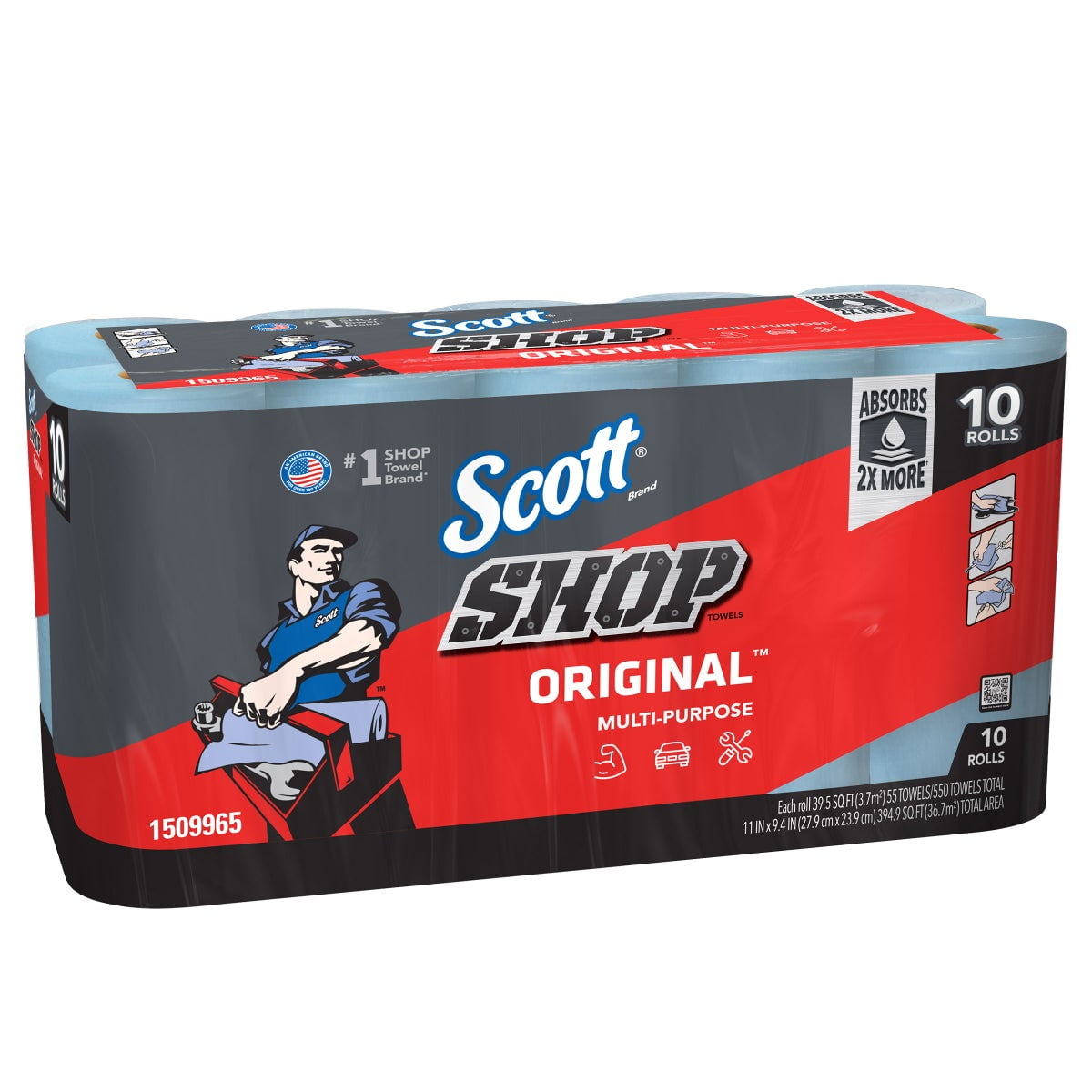 Click here for Paper Scott Original Shop Towels  10 Rolls 11 X 9.... prices