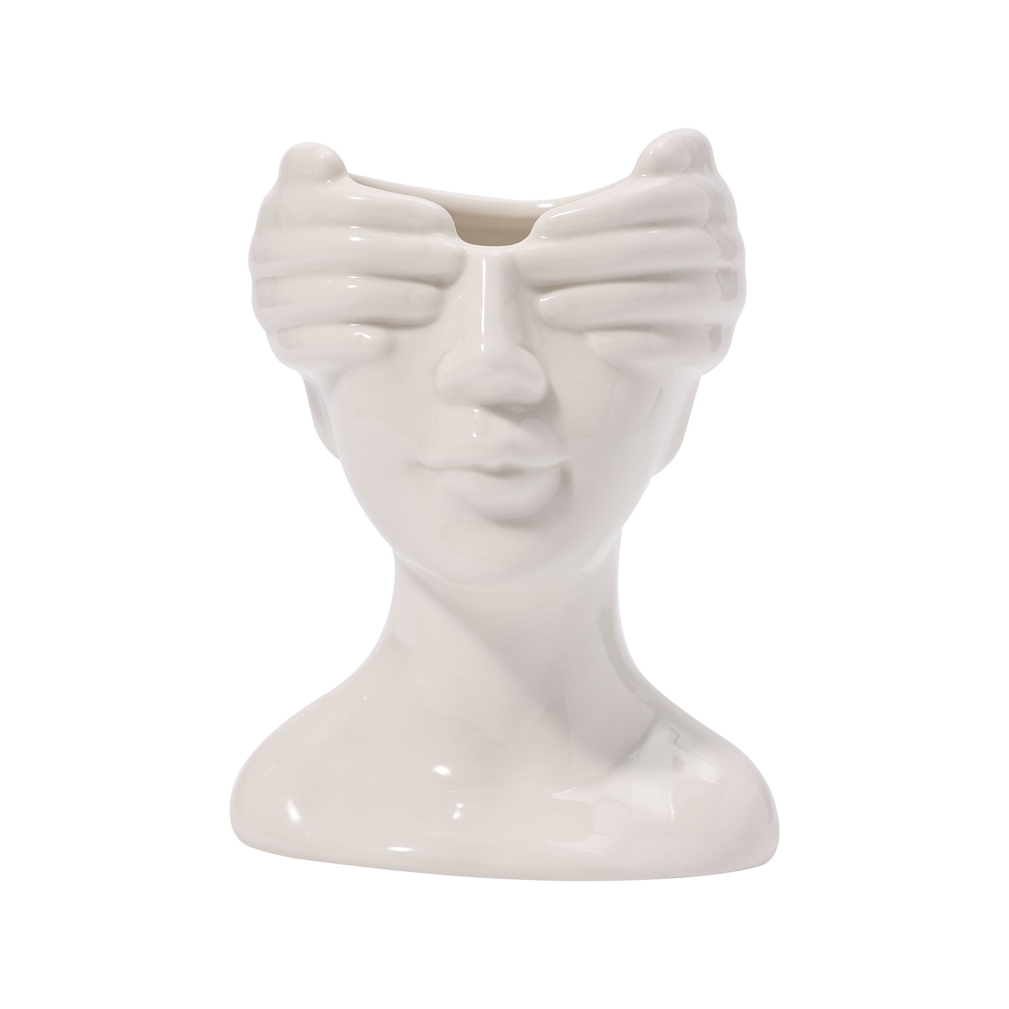 LSFYSZD Body Art Ceramic Vase, Funny Novelty Flower Arrangement ...