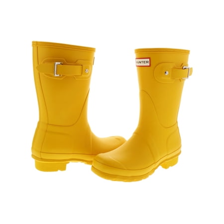 Hunter - Hunter Womens Original Short Waterproof Wellington Rain Boots ...