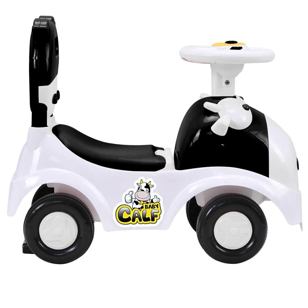Topbuy Calf Sliding Car 3-in-1 Pushing Cart Walker Toddlers Ride On Toy ...