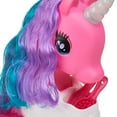 Kid Connection Unicorn Styling Head Toy Play Set, Blue Eyes, Multi ...
