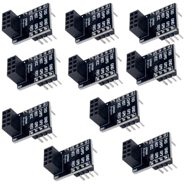 Stemedu ESP8266 ESP-01 ESP-01S Breakout Board Breadboard Adapter PCB ...