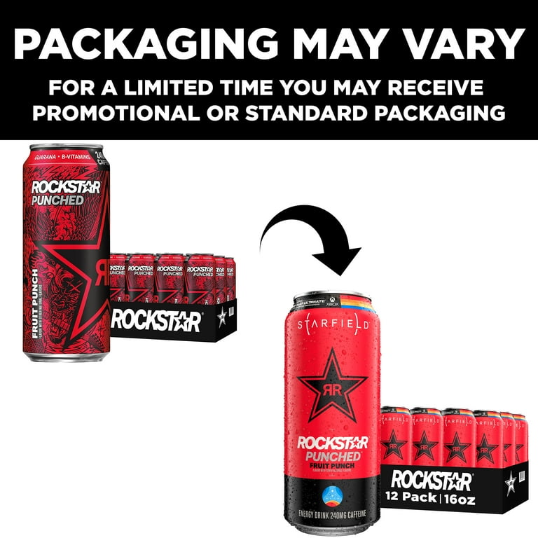 Rockstar Punched Energy Drink Ingredients
