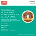 The Original Donut Shop One Step Vanilla Latte Coffee Keurig K-Cup Pods ...
