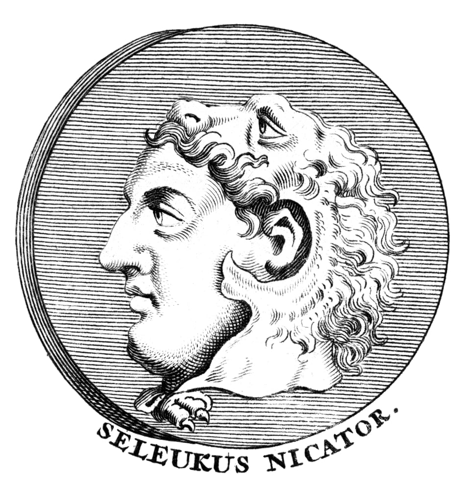 Seleucus I (C354-281 BC) Nsurnamed Nicator Macedonian General And ...
