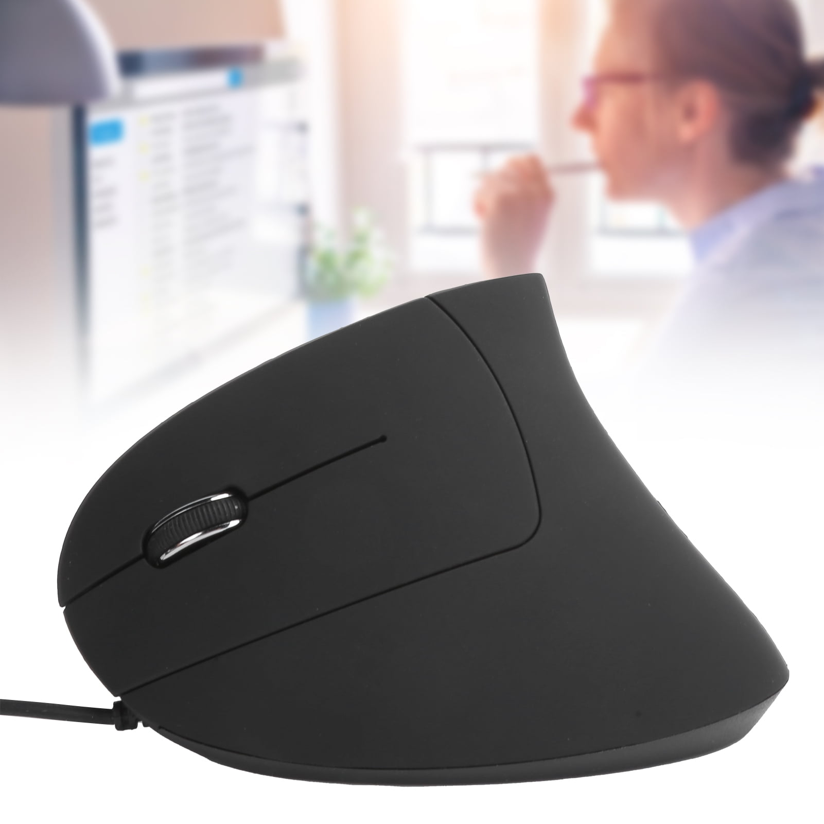 Click here for Cergrey Left Hand Vertical Ergonomic Wired Mouse 8... prices