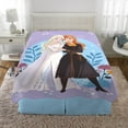 Disney Frozen Kids Plush Blanket, Twin/Full Size, 62"x90", Purple ...