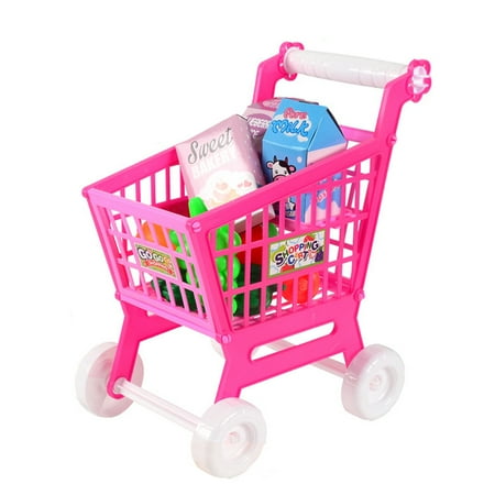 Trayknick 1 Set Kids Trolley Toy Rich Accessories Realistic Bright ...