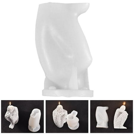 Human Thinker Resin Silicone , Men Body Epoxy Casting , Art | Walmart ...