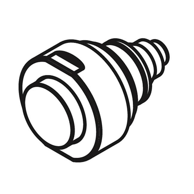 Kohler K-1150268-CP Push Button Assembly - Polished Chrome - Walmart.com