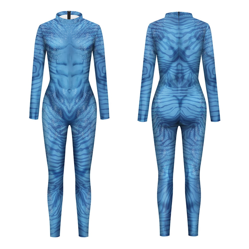 Full Body Avatar Costume Halloween Cosplay Kostüm 3D Stil Body Für