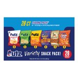 Utz Snack Pack, Variety Pack, 1 oz, 28 Count - Walmart.com