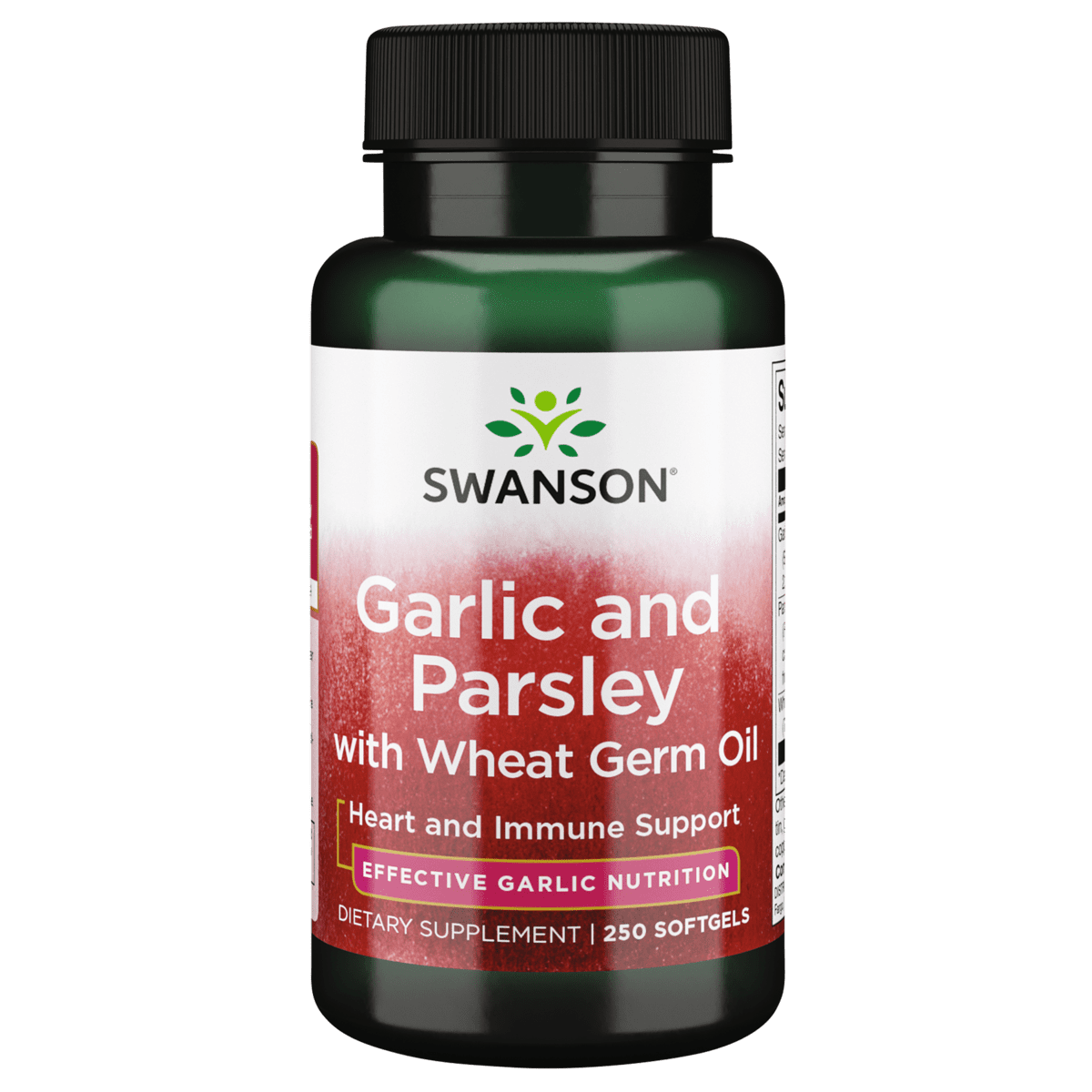 Swanson Garlic and Parsley - Promotes Heart Support and Immune Support ...