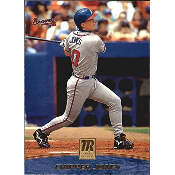 2001 Topps Reserve #24 Chipper Jones MLB Baseball Trading Card ...