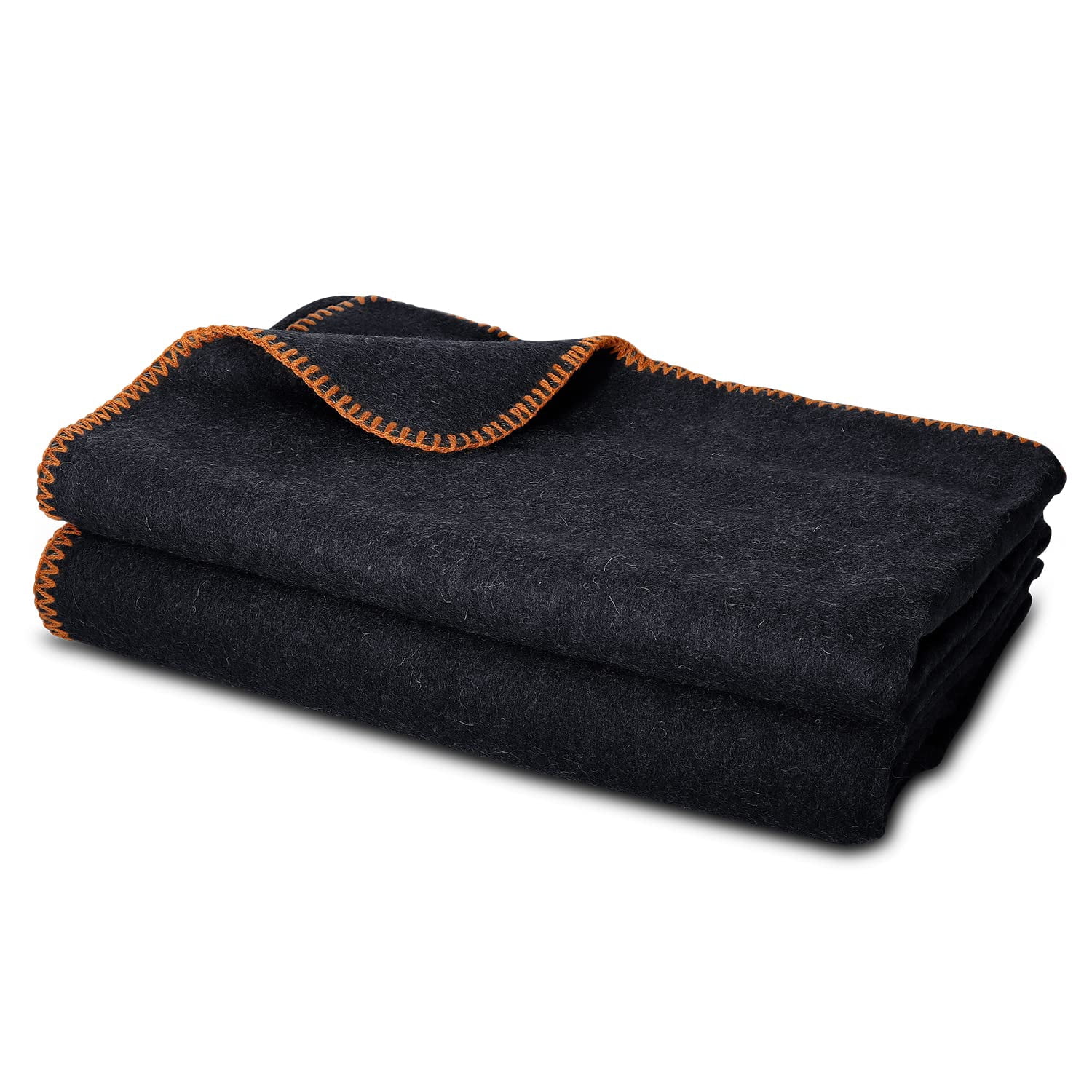 JMR 66X90 Military Wool Blanket for Emergency ,Camping & Everyday Use ...