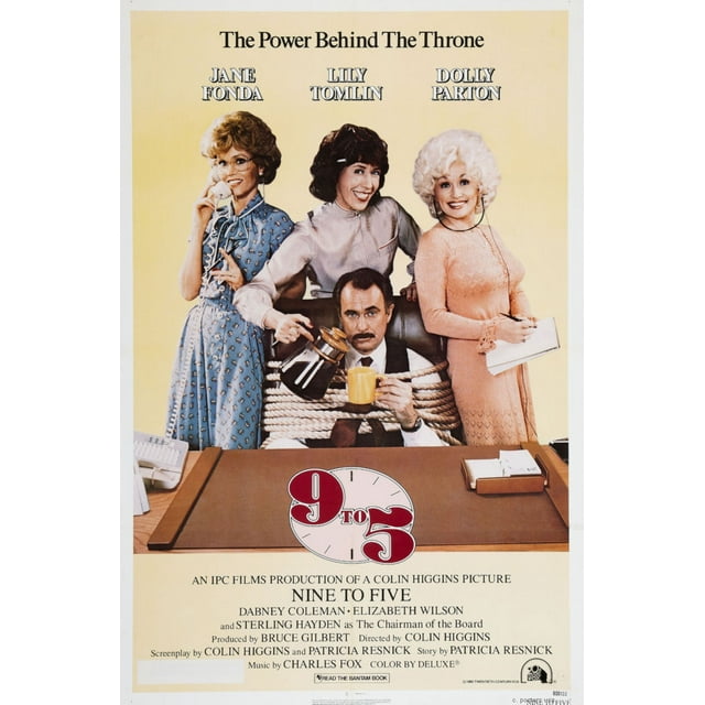 Nine To Five Movie poster 12x16 Print on Metal Sign 12in x 16in Square ...