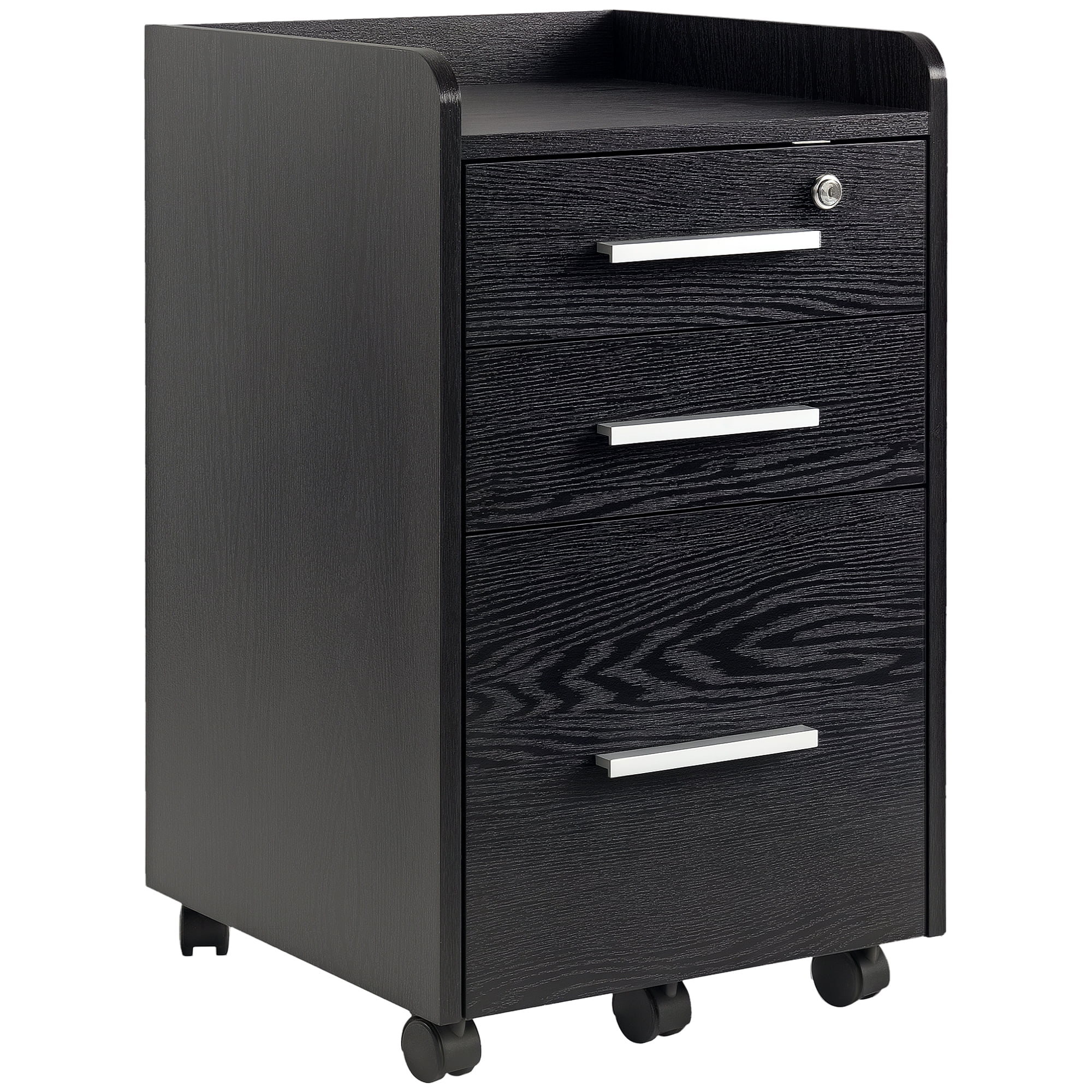 Click here for Homcom Vertical Filing Cabinet Mobile File Cabinet... prices