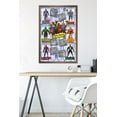 Marvel Comics - Action Figures Wall Poster, 22.375" x 34", Framed ...