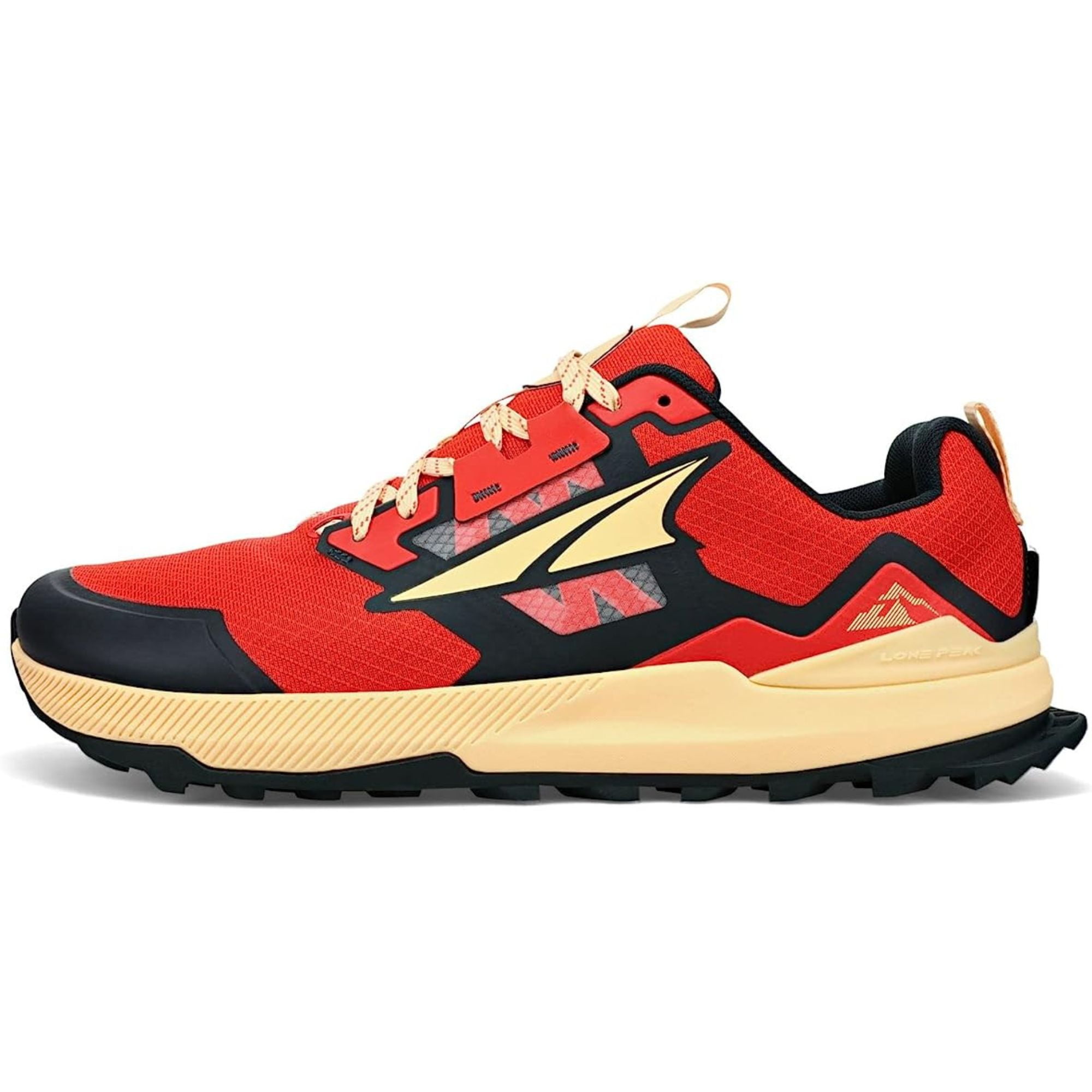 Altra Lone Peak 7 Trail Running Shoe Men's Red/Orange - Walmart.com