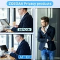 ZOEGAA, Laptop Privacy Screen, 14 Inch, for 16:10 Widescreen Monitors ...