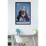 Disney Frozen - Team Wall Poster, 22.375" x 34", Framed - Walmart.com