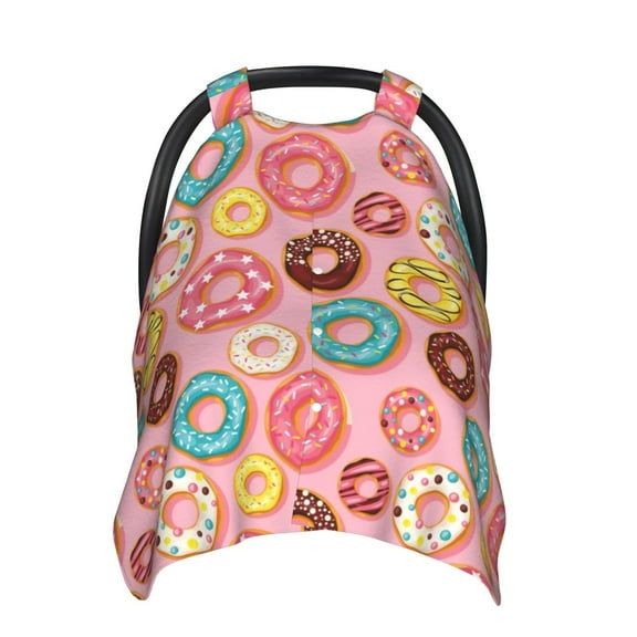 Car Seat Cover Baby - yellow lemons Blue Sicilian style Carseat Covers ...