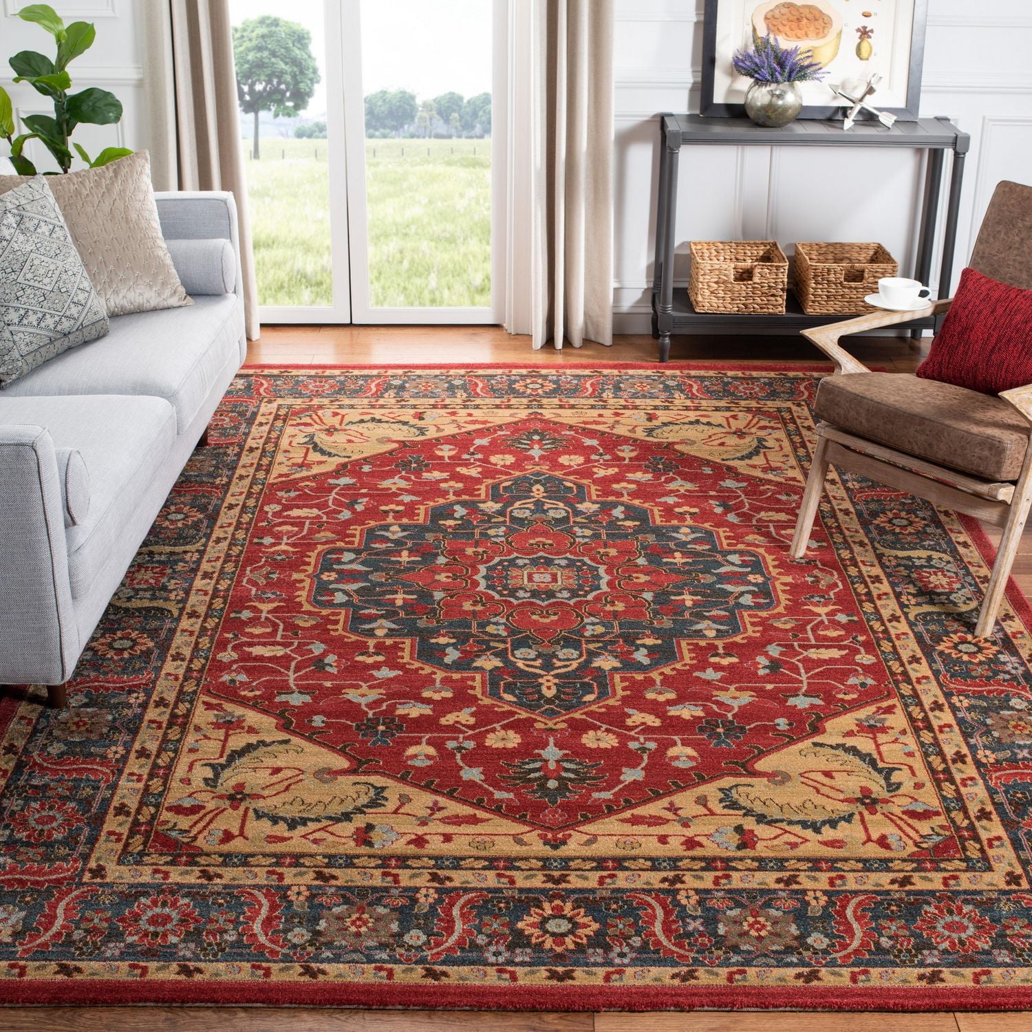 Click here for Safavieh Mahal Caelestinus Traditional Area Rug 8... prices