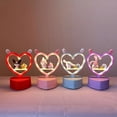 Kawaii Sanrio Night Light Cinnamoroll My Melody Cute Cartoon Kuromi KT ...