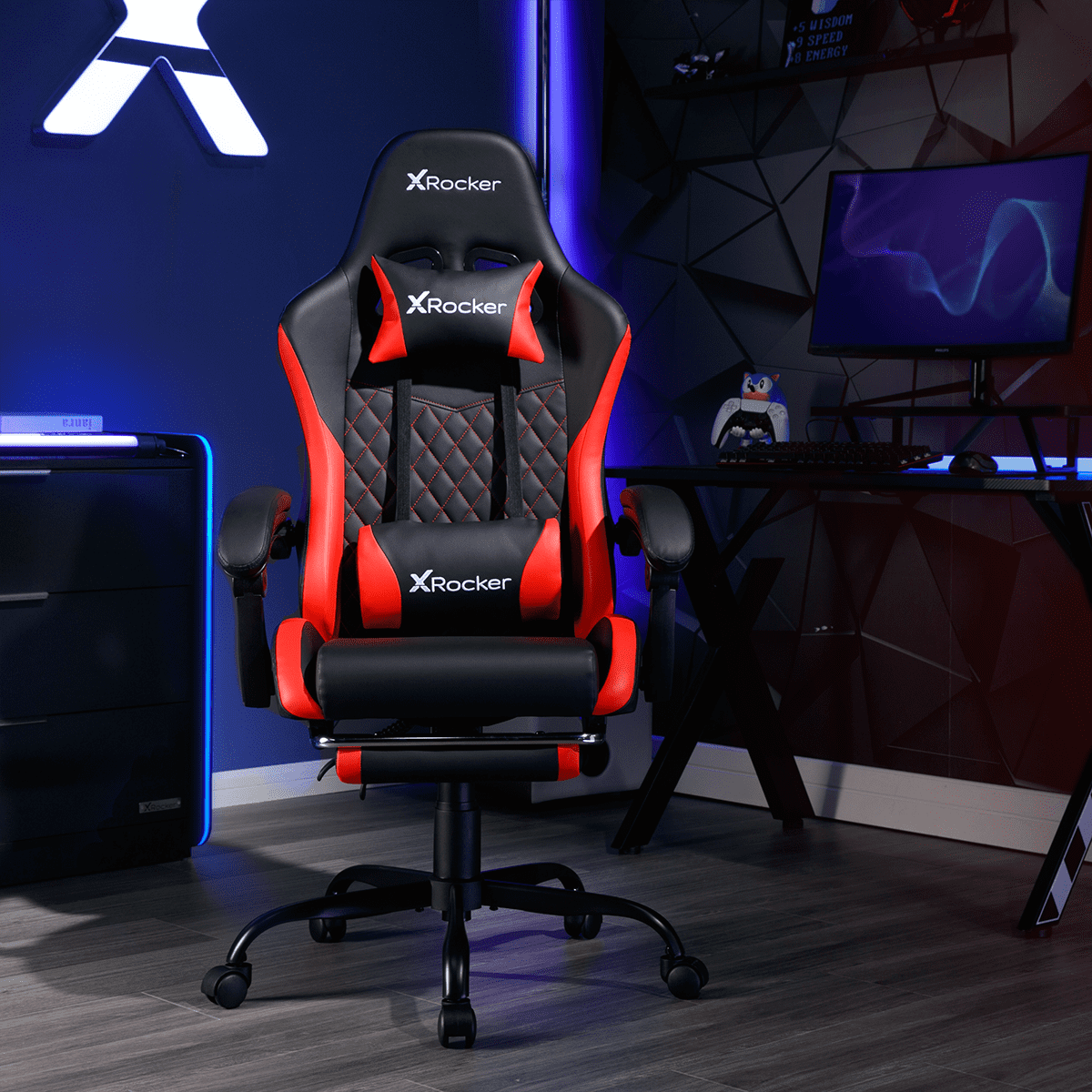 Apex Gaming Chairs Overdrive Apex Series Reclining Office Gaming Chair