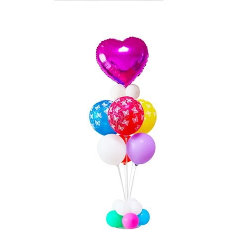 PMU Balloon Bouquet Holder Centerpiece Table Balloon Stand "Helium Free ...