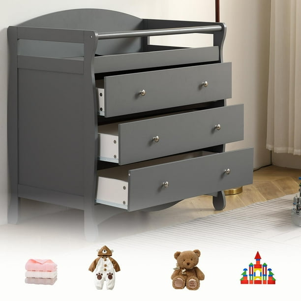 Oak Changing Table