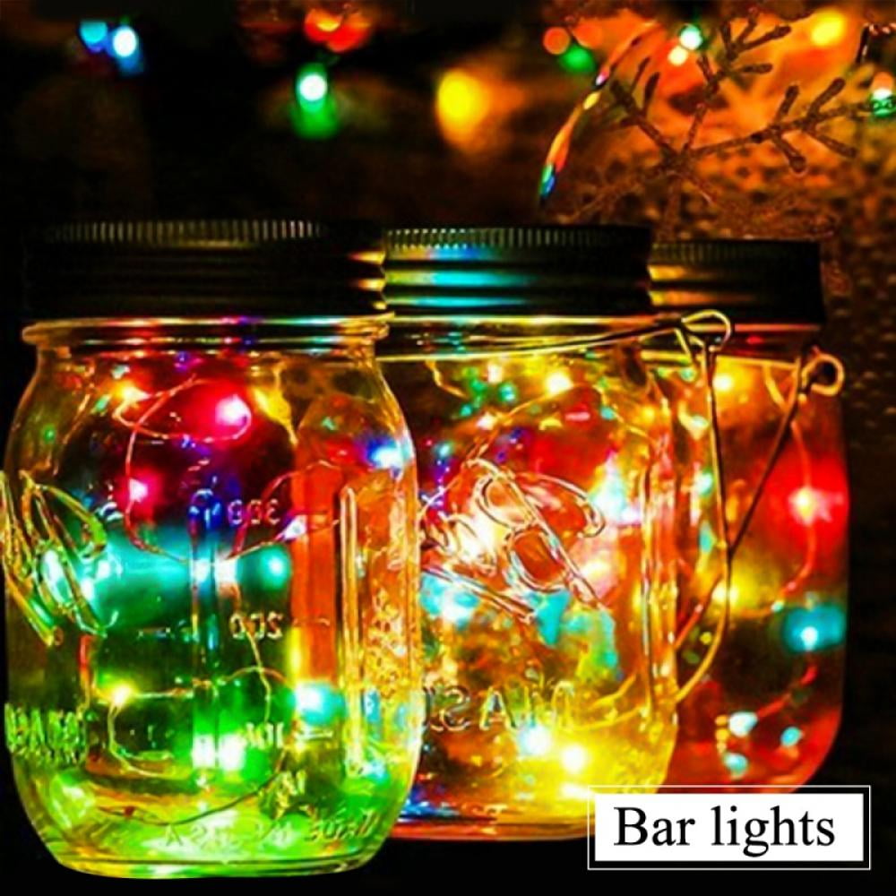LED Fairy Star Firefly String Lids Lights Including (6 pcs Hangers),for ...
