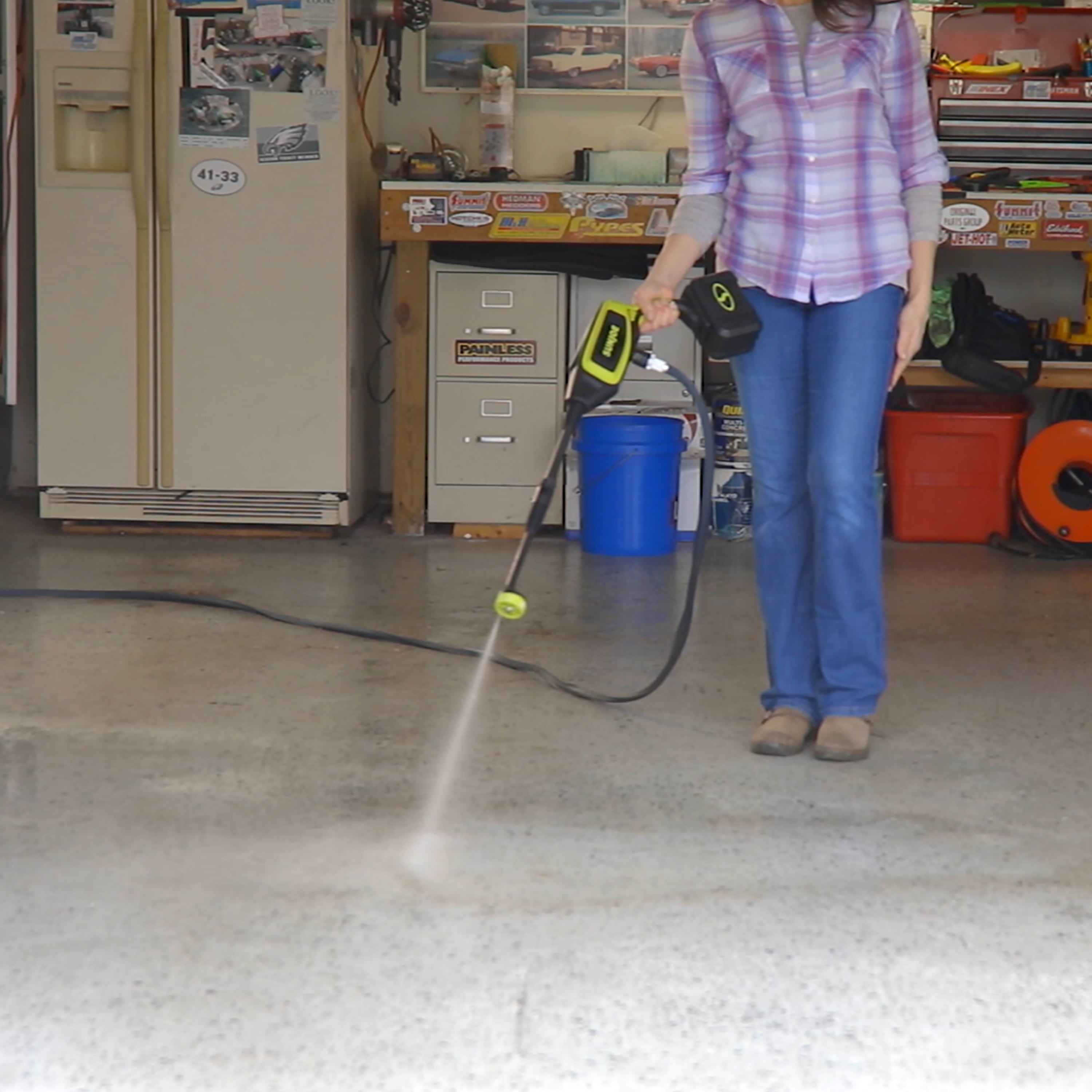 Buy Sun Joe 24V-PP350-LTE-P1 24-Volt iON+ Power Cleaner Kit 350 PSI MAX ...