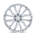 Performance Replicas Cast Aluminum Wheel PR213 22x9 6x5.5 CHROME 28mm ...