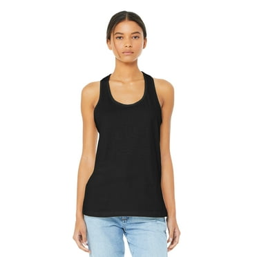 BELLA + CANVAS Womens Women's Flowy Racerback Tank - Walmart.com