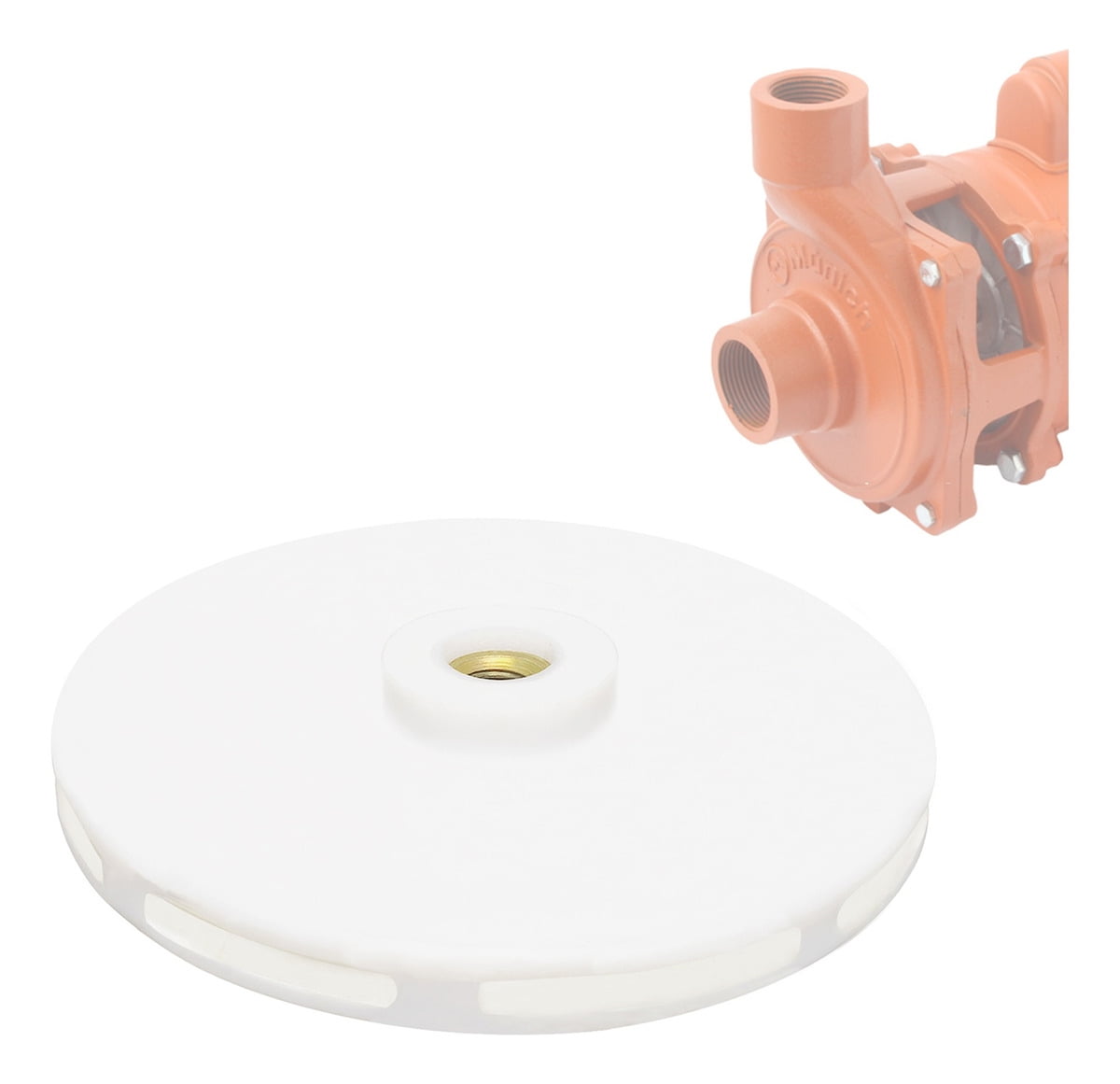 Impulsor Plastico Bomba De Agua 1 Hp Cuerda Estandar 10 Mm | Bodega ...