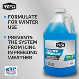 Super Tech Windshield Washer Fluid Winter -20F Formula 1 Gallon, Clears ...