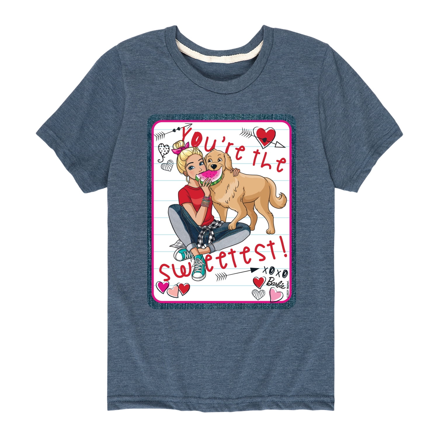 Barbie - You're The Sweetest Barbie - Toddler And Youth Short Sleeve ...