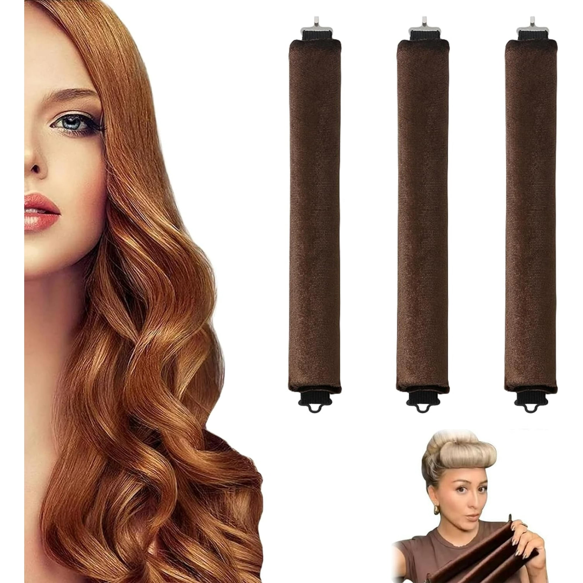 Click here for Gfdyree Heatless Hair Curler Set Flexi Rods For He... prices