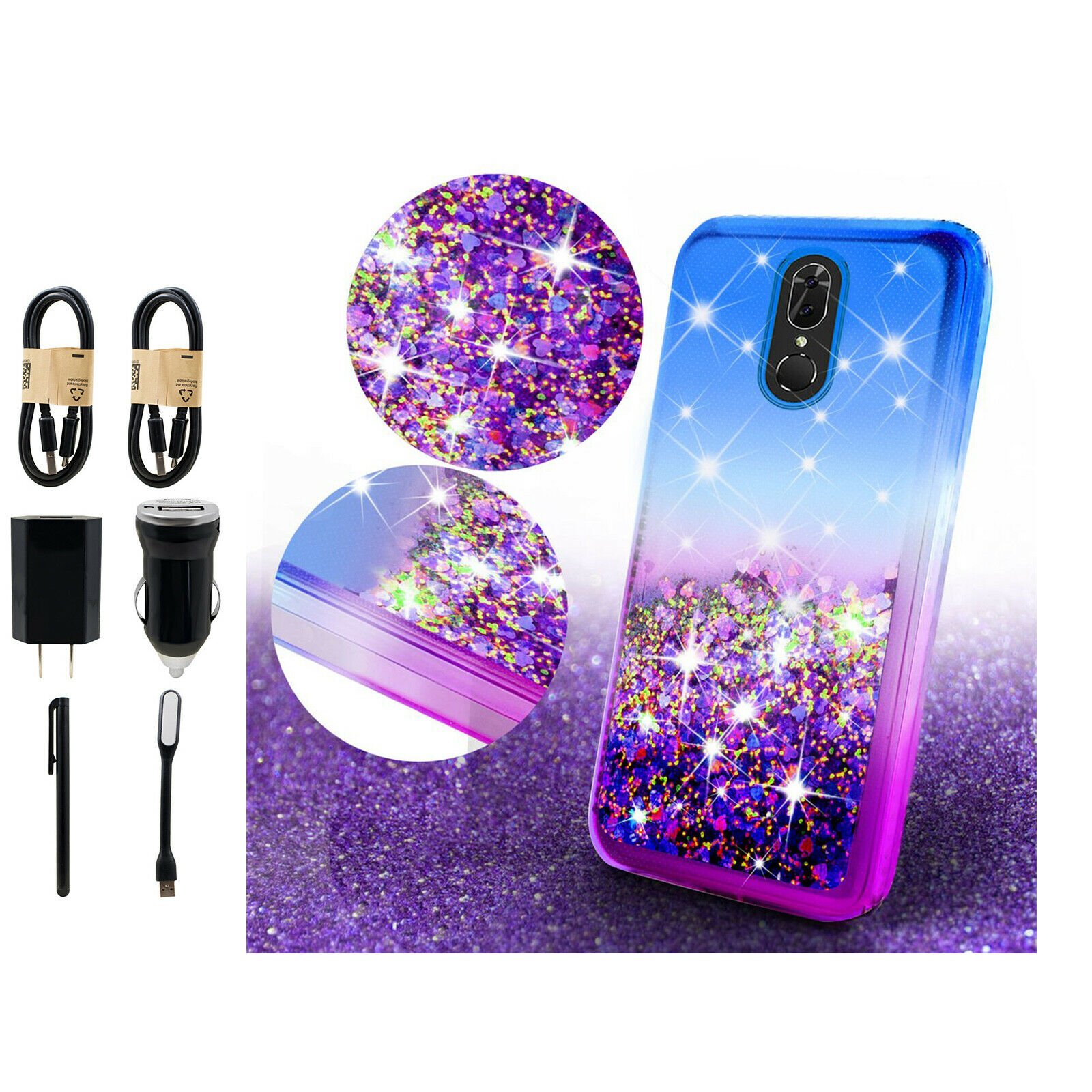 Value Pack + for Coolpad Legacy Case (Not Go Version) w/Tempered Glass ...