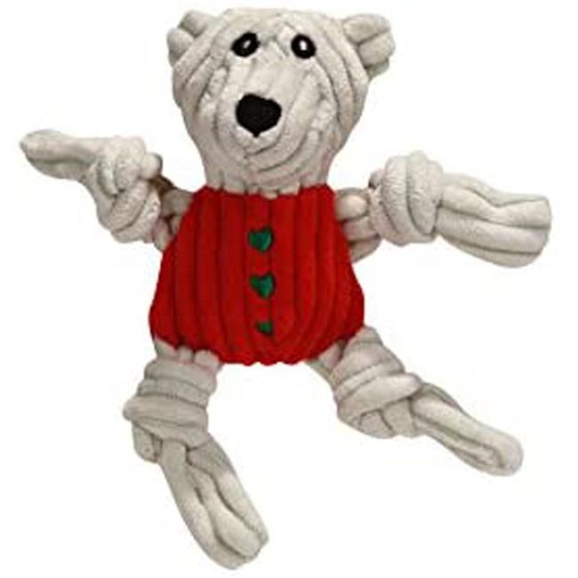 Huggle Hounds 813168011180 Xmas Bear Wee Toy for Dog, Pack of 6 ...
