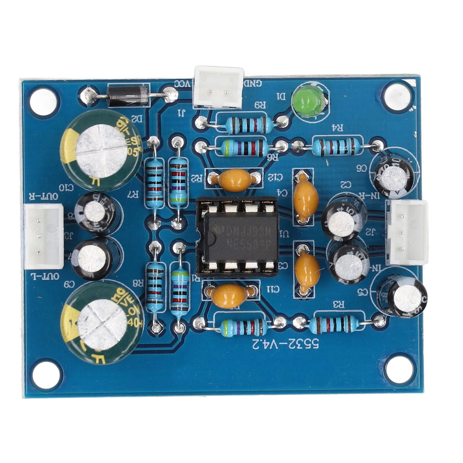 Preamp Module Durable Audio Preamplifier Board NE5532 Chip Standard ...