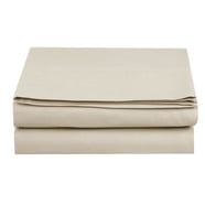 1500 TC Fitted Sheet, King Size, Cream - Walmart.com